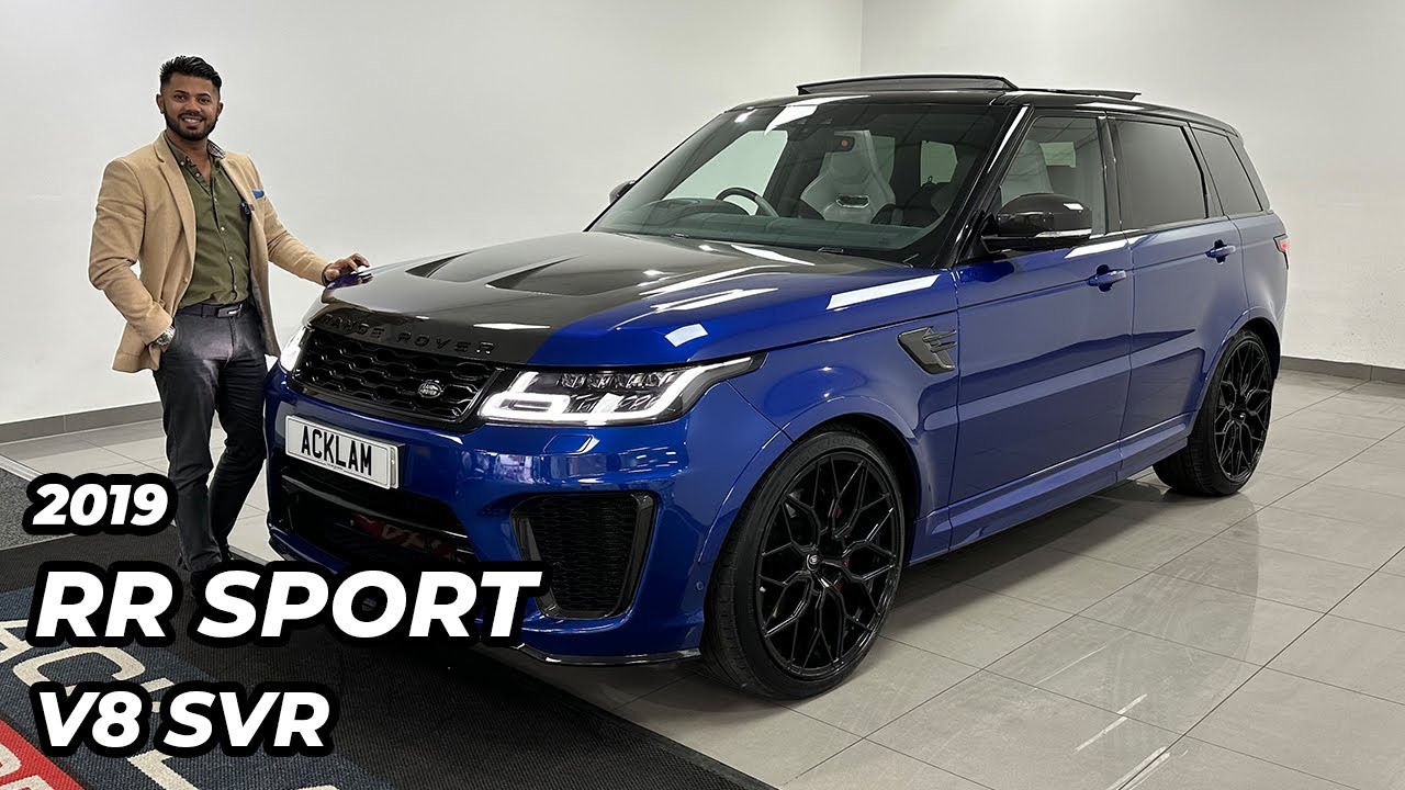 2019 Range Rover Sport V8 SVR - YouTube