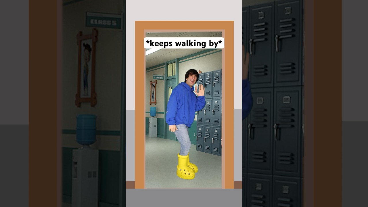When You Walk Past Your Friend’s Class #shorts #relatable - YouTube