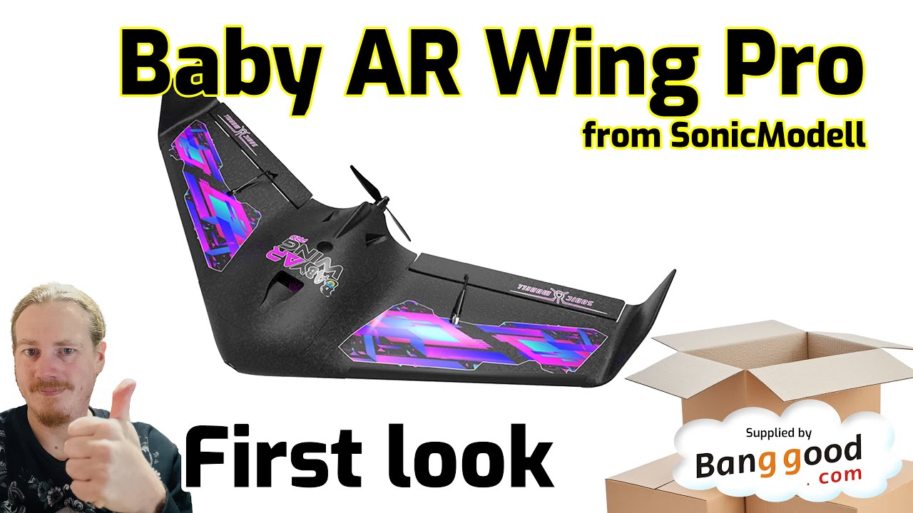 First look at the SonicModell Baby AR Wing Pro - YouTube