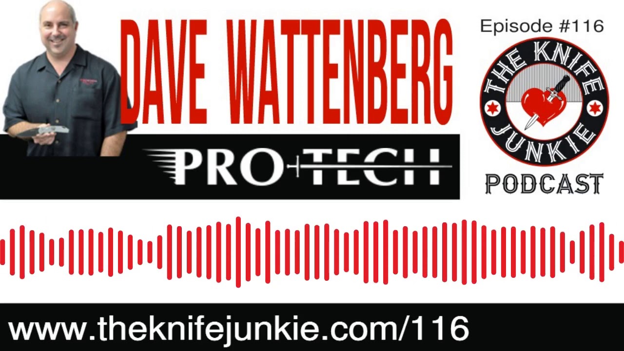 Pro-Tech Knives Dave Wattenberg Protech Auto Knife [The Knife Junkie ...