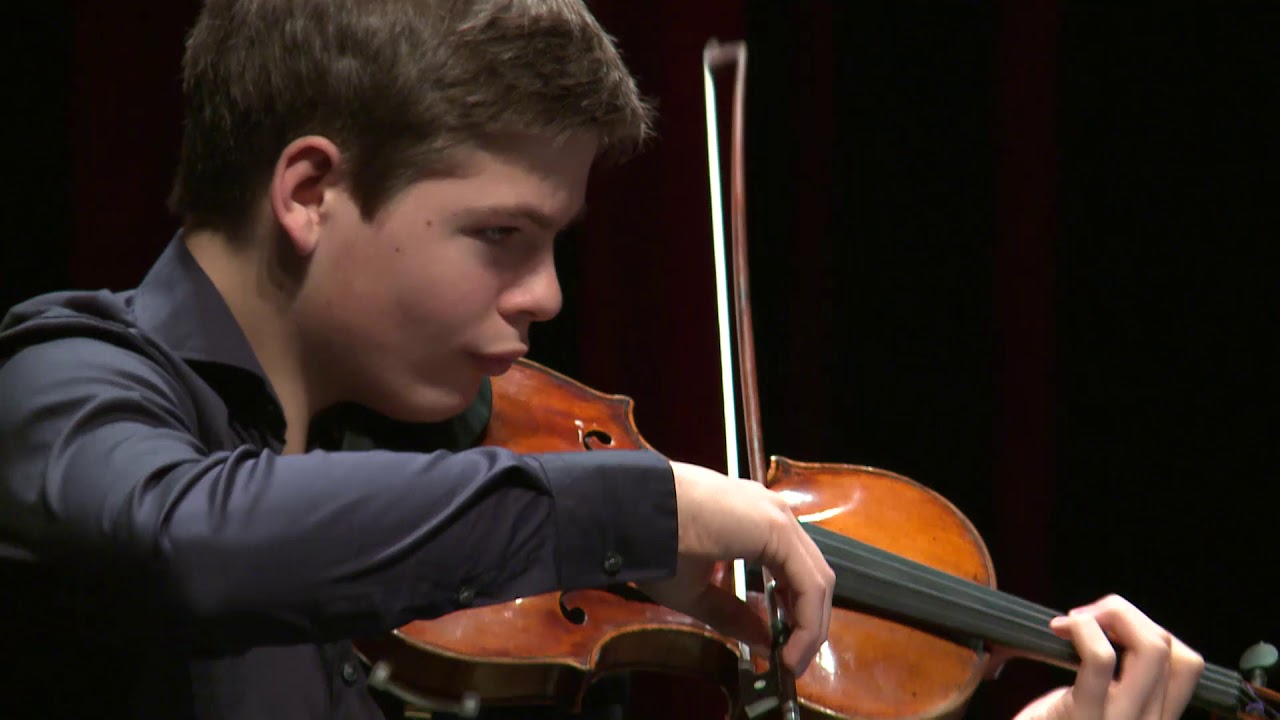 ANATOL JANOS TOTH / Menuhin Competition 2018, Junior first rounds - day ...