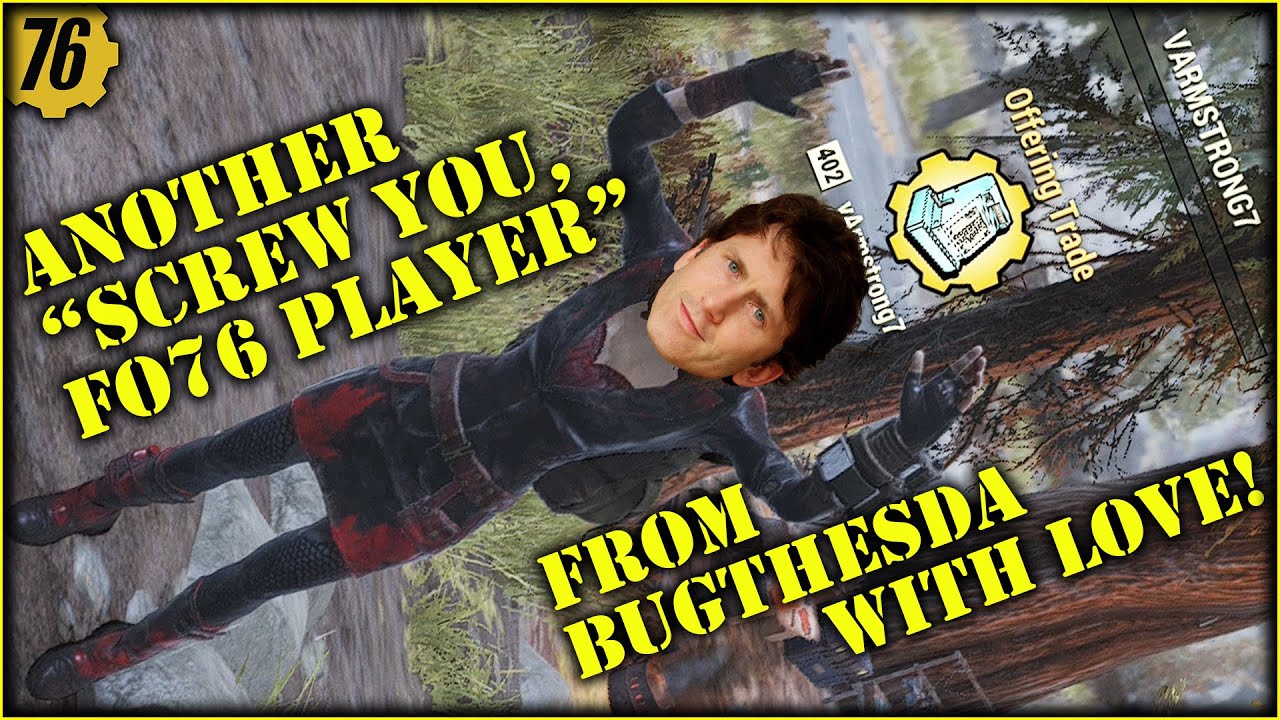 Fallout 76 - The NEW Weight Reduction SCREW UP or How Bugthesda Make Us ...