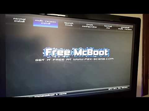 PS2 FREE MC BOOT ERROR INSTALL MEMORY CARD NO MAGIC GATE