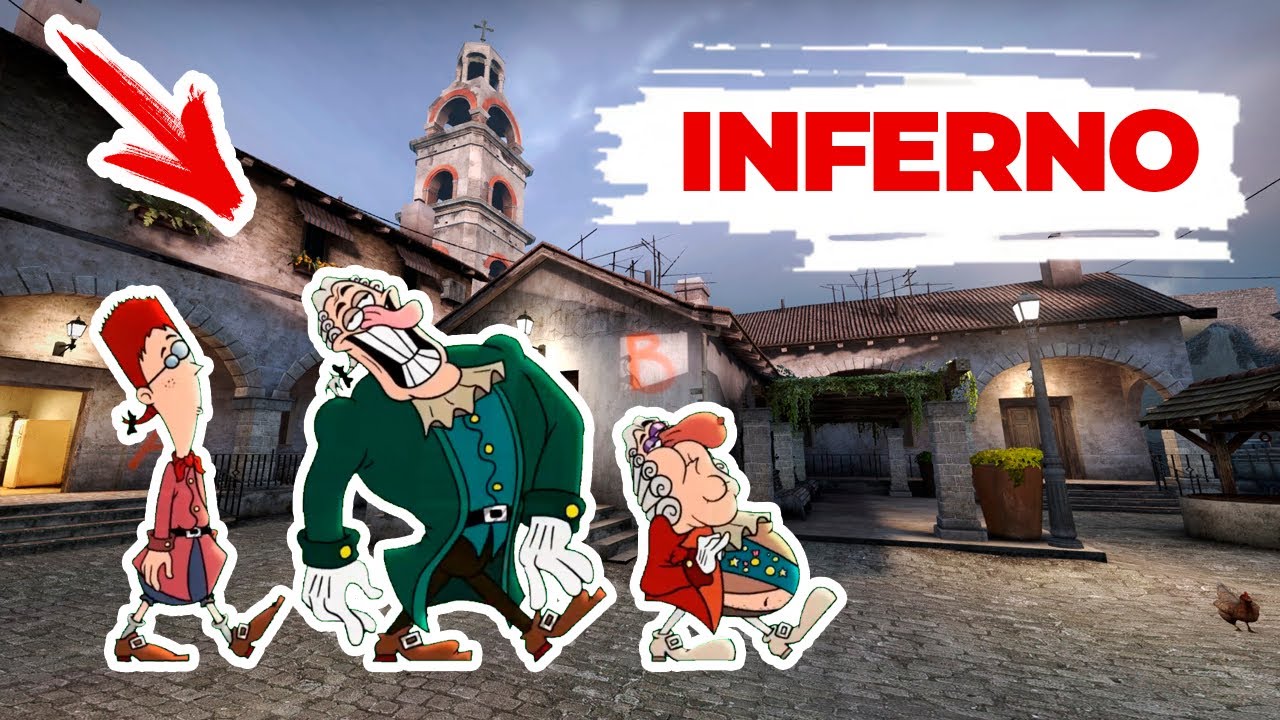 Dr Livesey walking on B site | CS Go inferno - YouTube