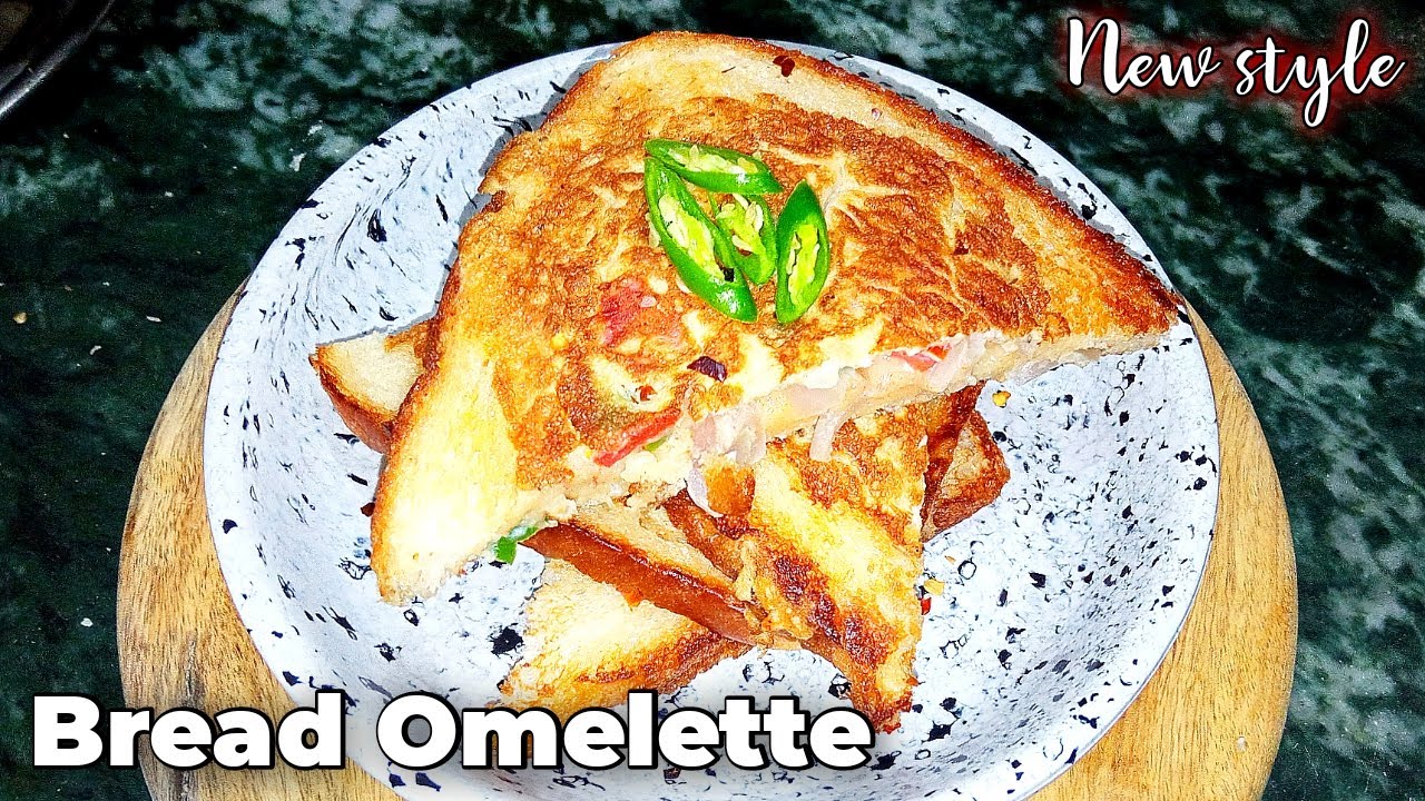 New style Bread Omelette recipe | Egg bread Omelette 😋 | ready in ...