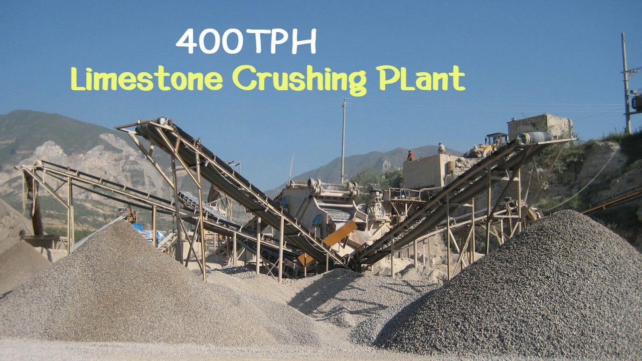 400TPH Limestone Crushing Plant - Sand Making - YouTube
