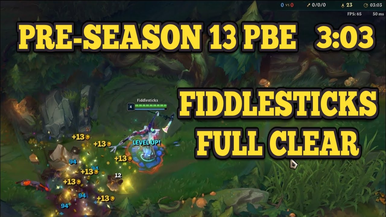 [OUTDATED] 3:03 PBE Fiddlesticks Clear [UPDATED CLEAR IN DESCRIPTION!!!] - YouTube