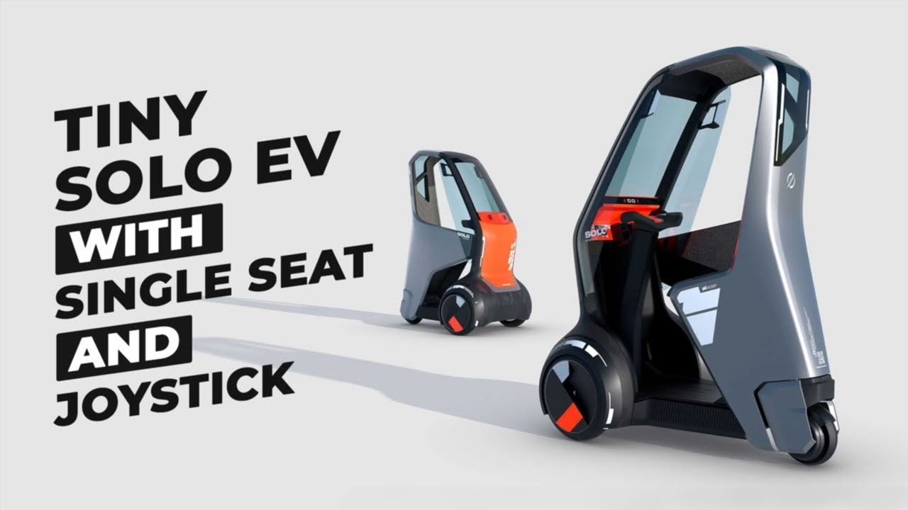 New Renault Mobilize Tiny Solo EV Debuts With Single Seat and Joystick ...