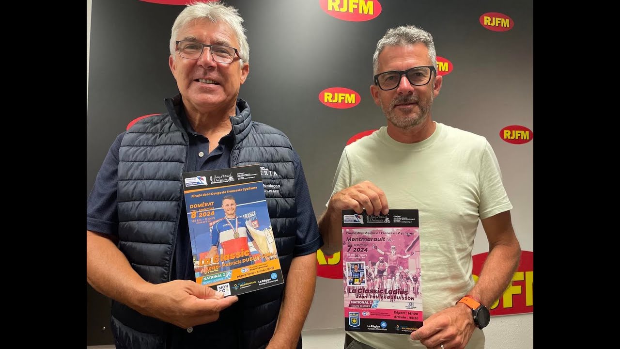 7H45 "l'invité du jour" : Les organisateurs de la Classic Jean-Patrick ...