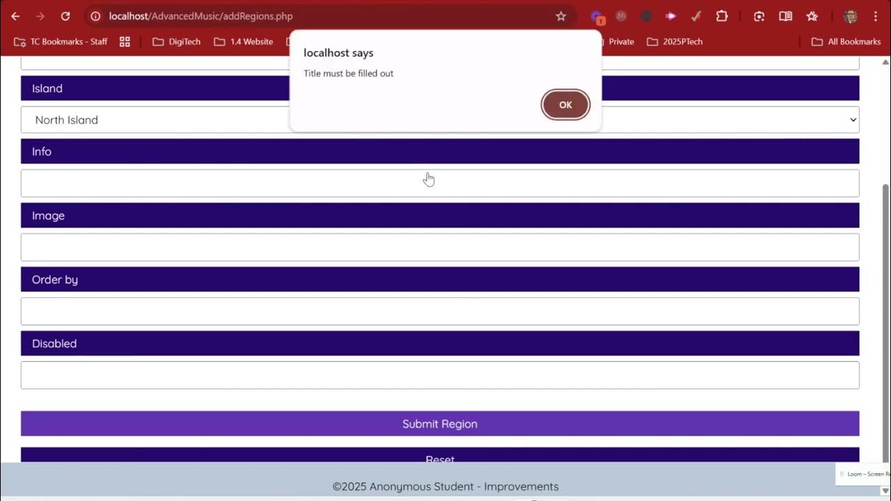 L3 Advanced website - Data Validation - YouTube