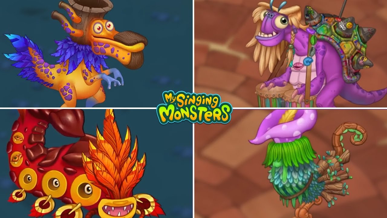 New Monsters Comparison in 2024 (Update) | My Singing Monsters - YouTube