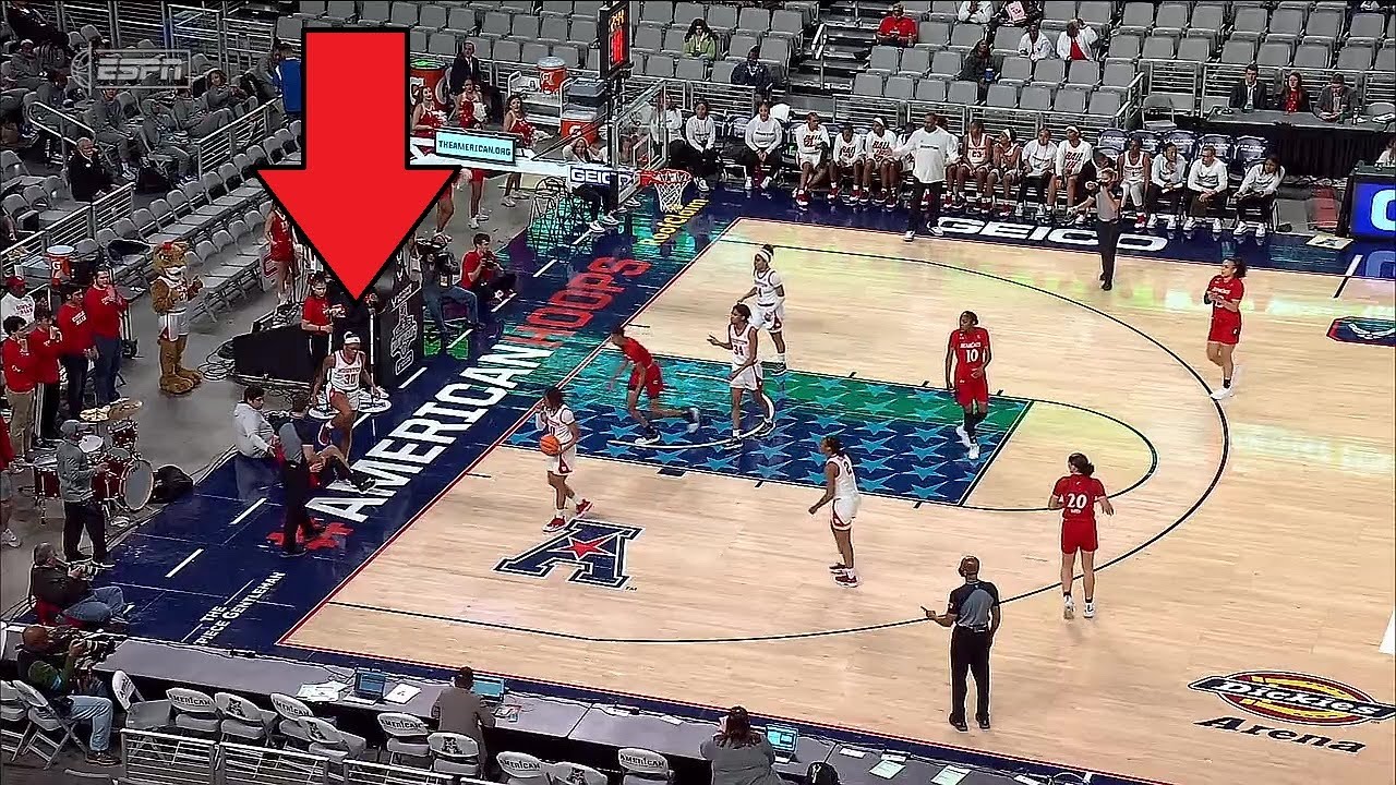 Ref Calls Technical Foul For Player Stepping Over Opponent On The ...