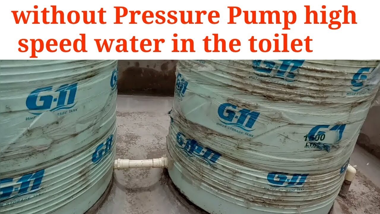 How To Maintain High Pressure Without Pressure Pump YouTube How To Maintain High Pressure Without Pressure Pump YouTube