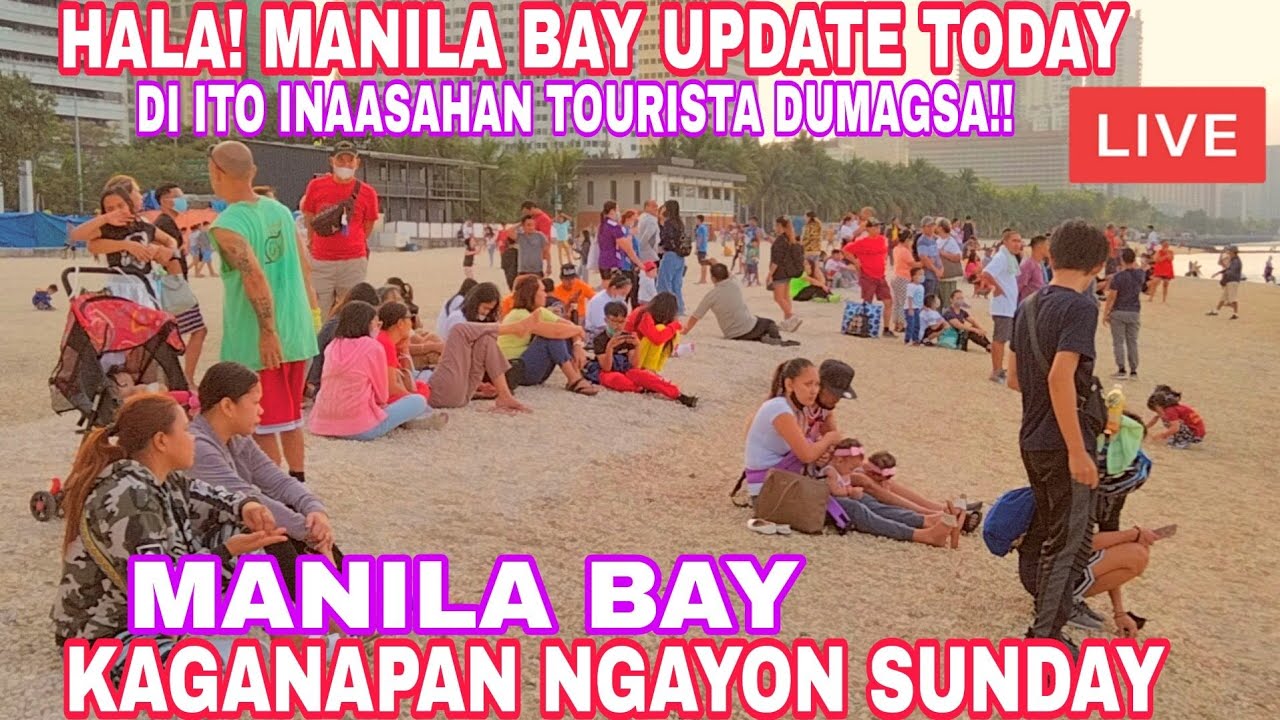 live now manila bay update today January 22,2023 - YouTube