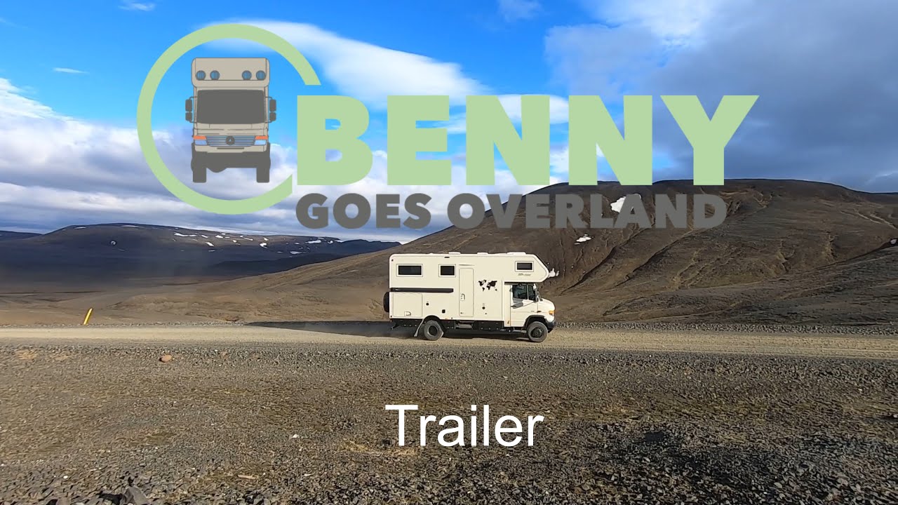 Trailer Benny goes overland - YouTube