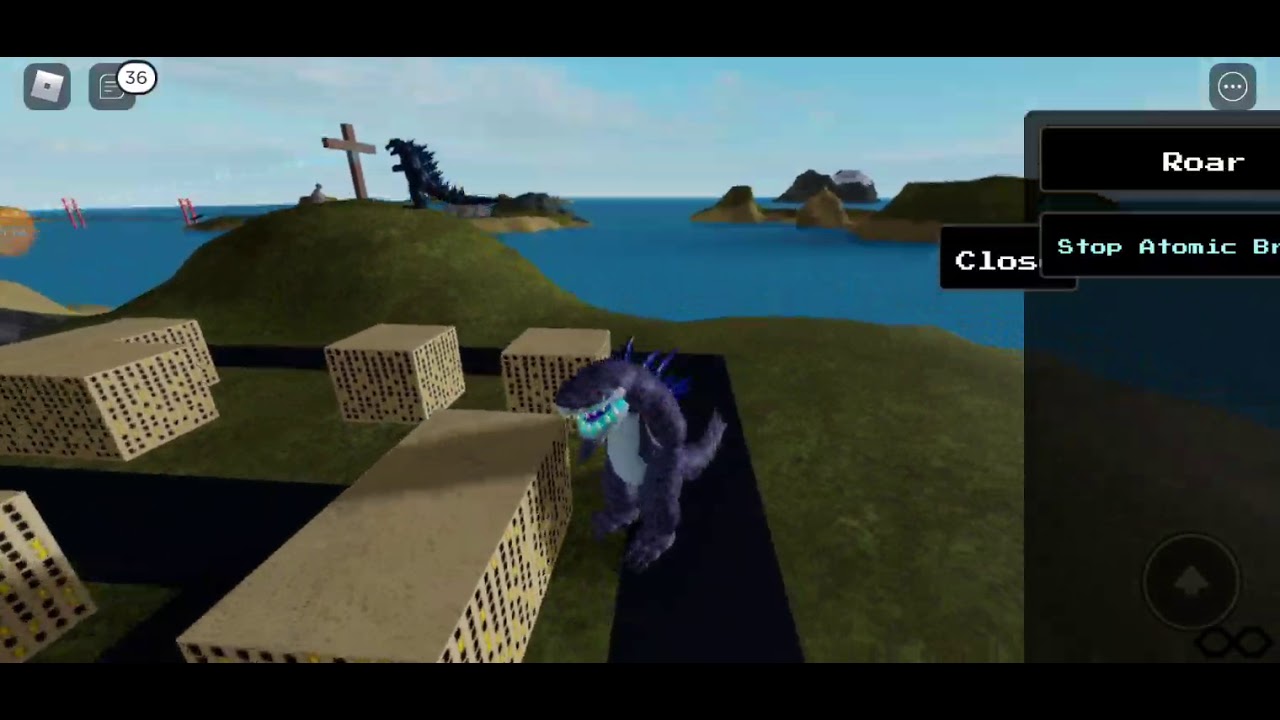 lols godzilla rp roblox - YouTube