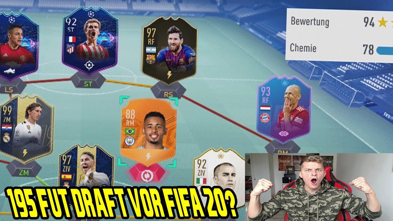 Schaffen wir vor Fifa 20 noch die 195 Rated Fut Draft Challenge? - Fifa ...