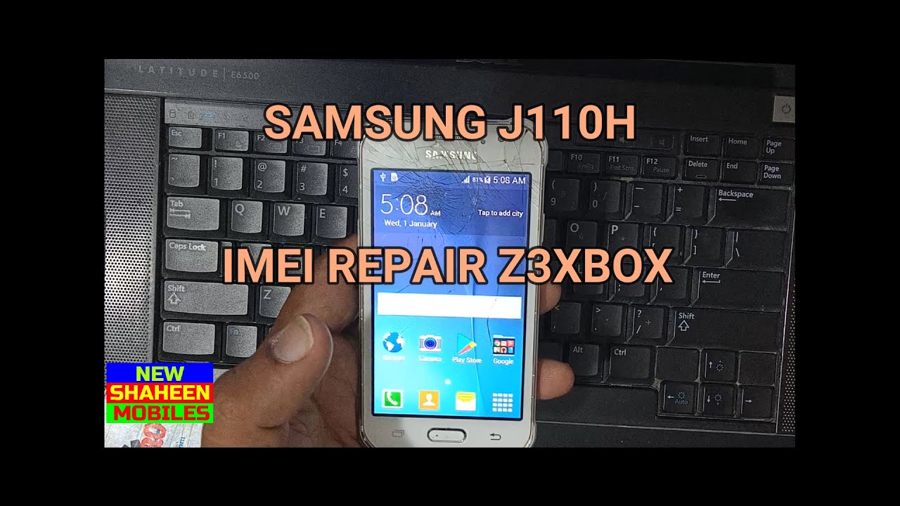 SAMSUNG J110H IMEI REPAIR Z3XBOX - YouTube