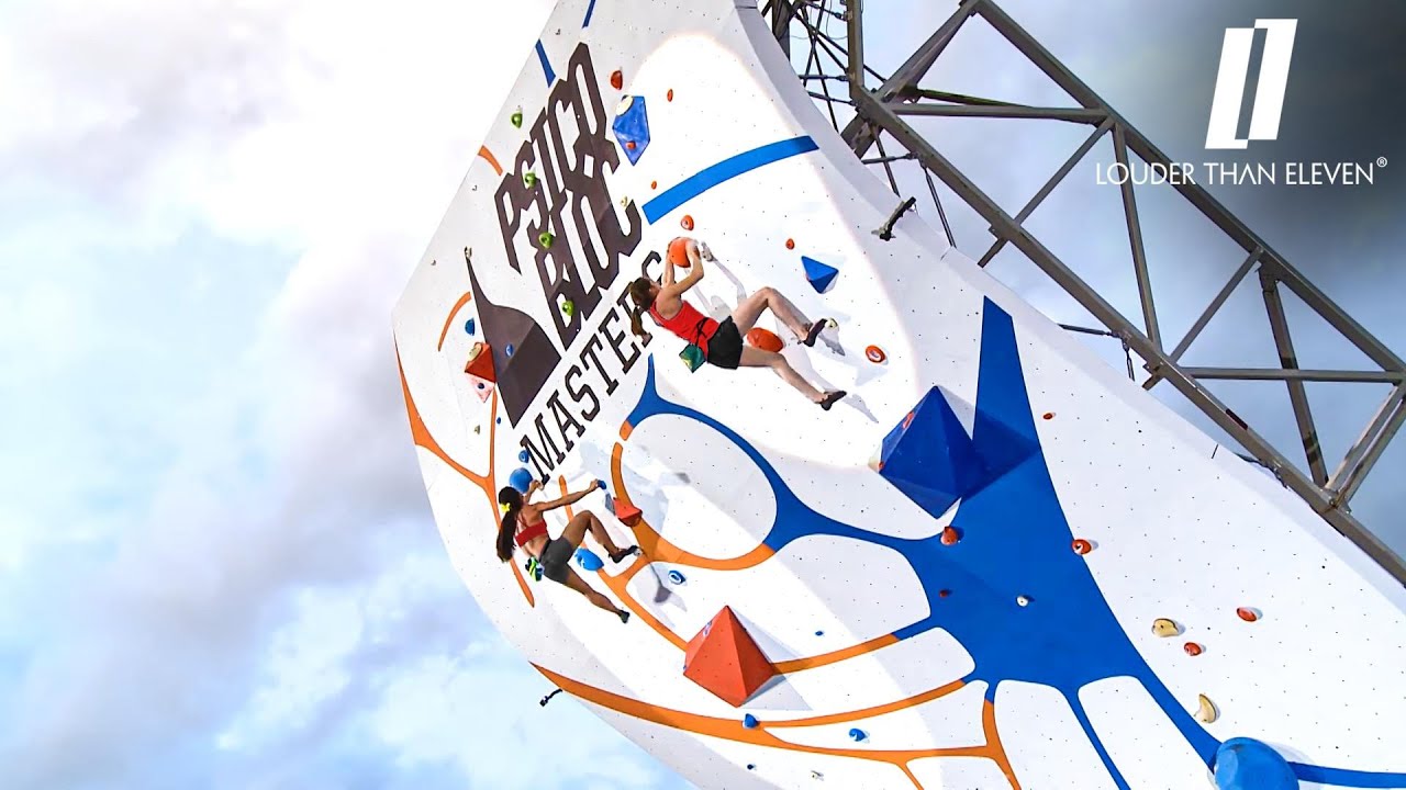 World's Best Climbers Race 55ft Above Water | Full Psicobloc ...