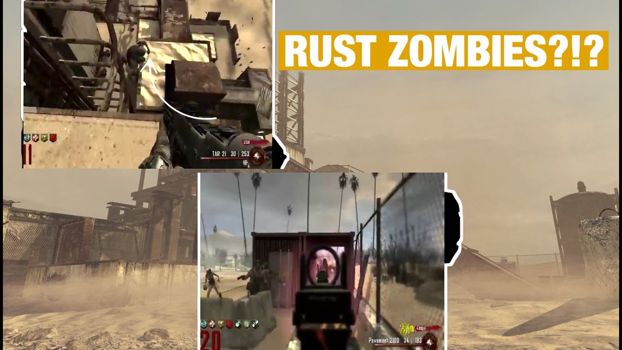RUST ZOMBIES?!! | Call of Duty WAW MOD - YouTube