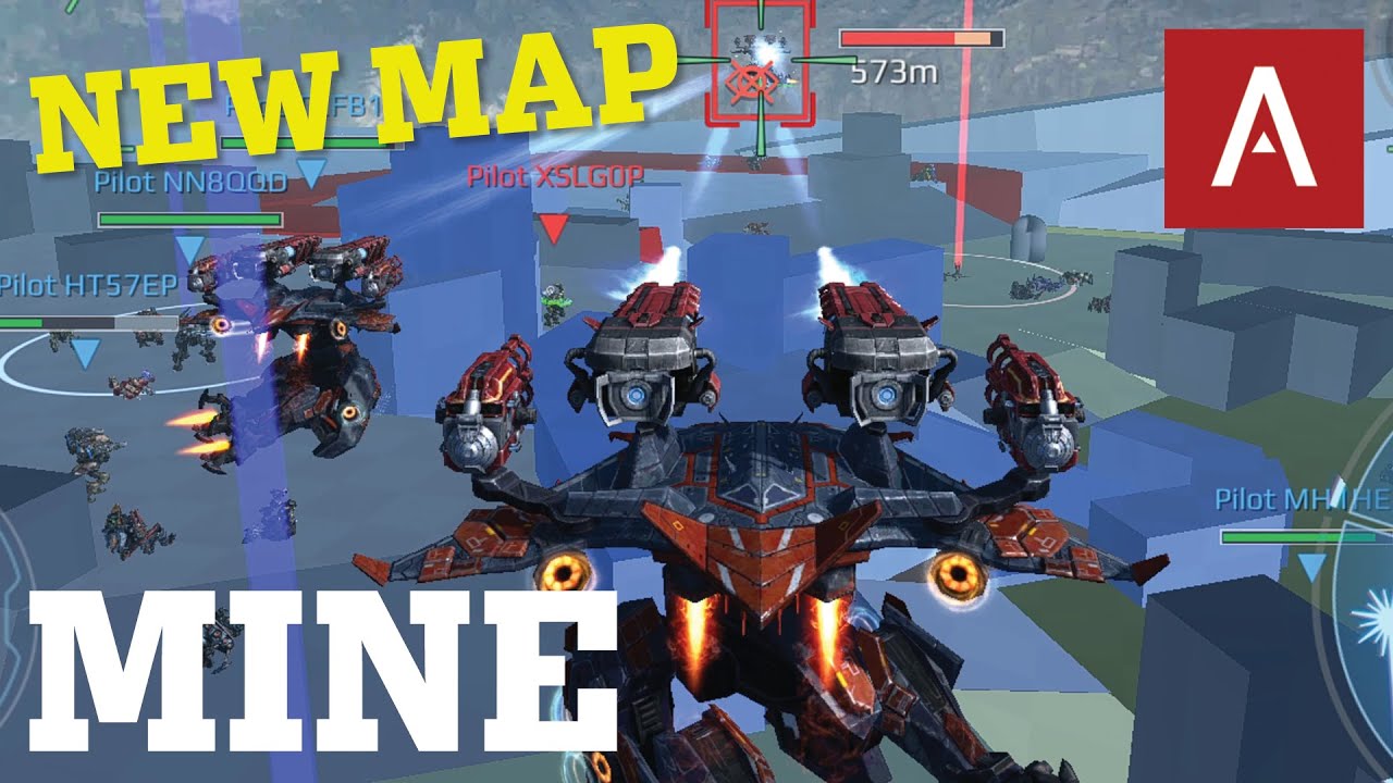 War Robots Test Server - New Map MINE NEW Stealth Module + Titans Can ...
