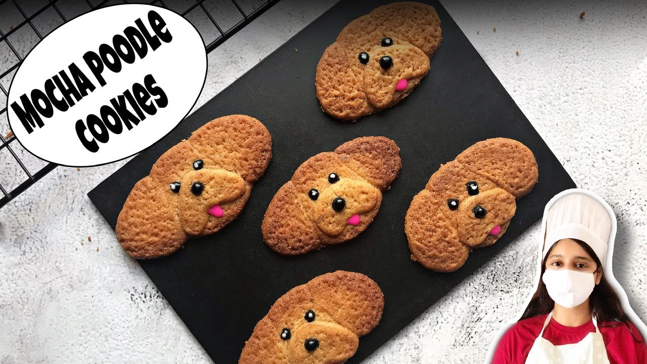 Cute cookies recipe | Cute cookies | POODLE COOKIES RECIPE - YouTube