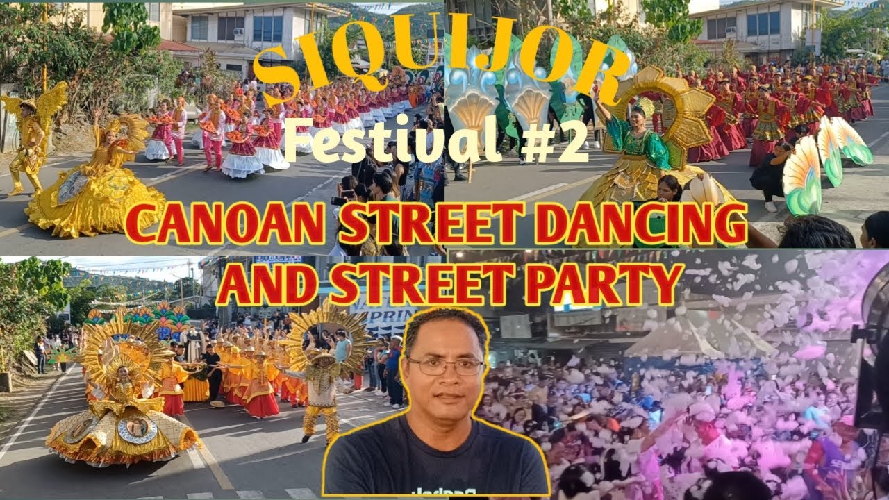CANOAN FESTIVAL STREET DANCING AND FOOD STREET PARTY during annual ...