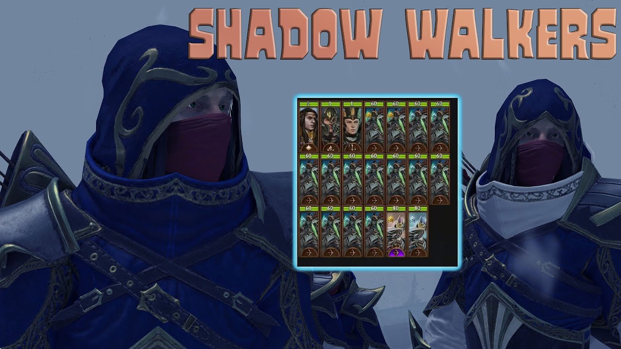 High Elves army composition / doomstack - Shadow Warriors with Alith ...
