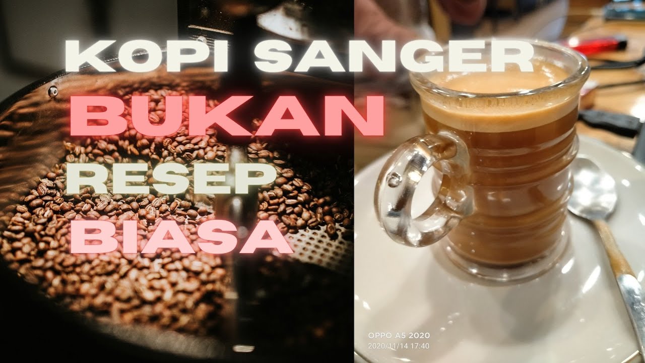 Tutorial Kopi Sanger Espresso Bonbon ala Great Coffee - YouTube