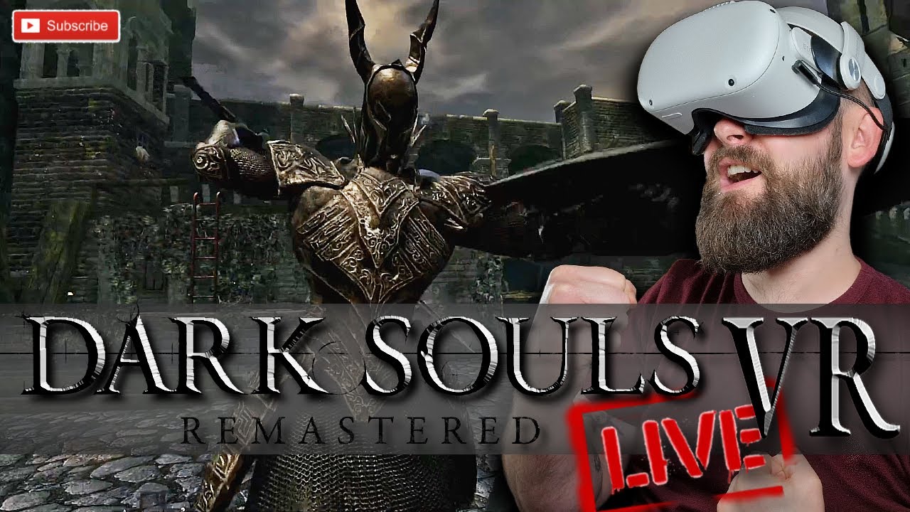 DARK SOULS VR PLAYTHROUGH (New VR mod) // Part One // Quest 2 Airlink ...