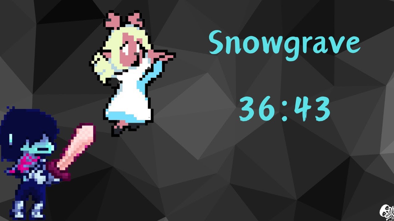 Deltarune Snowgrave Speedrun 36:43 - YouTube