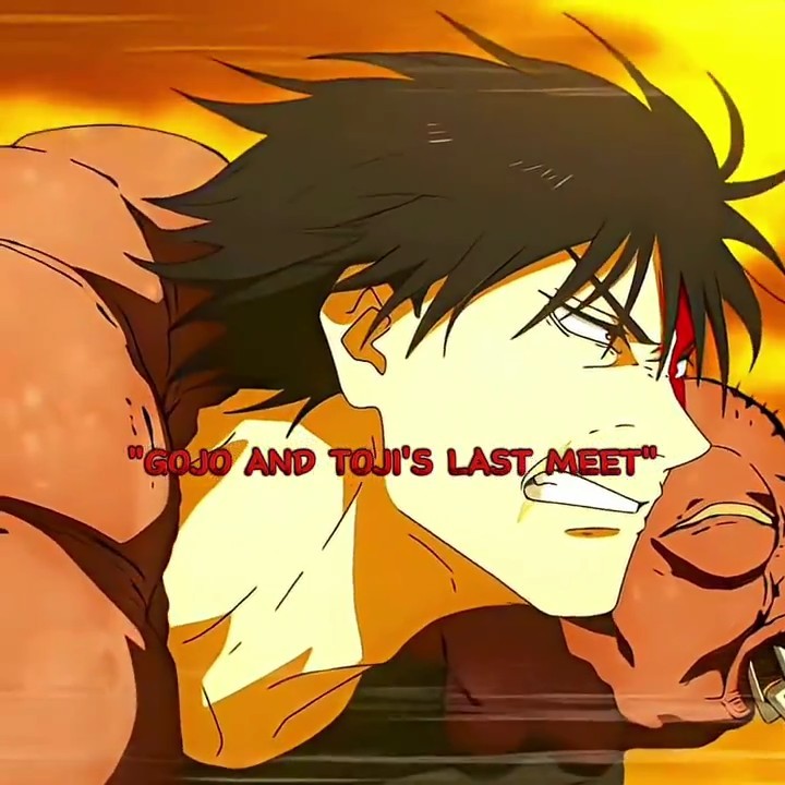 FIRST VS LAST Meet💀📈 || GOJO and TOJI || #shorts #gojo #jjk #toji - YouTube