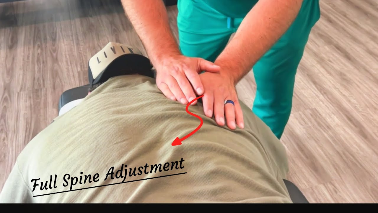 Lower Back Pain ELIMINATED Bodybuilder Jordan gets the Chiropractic ...