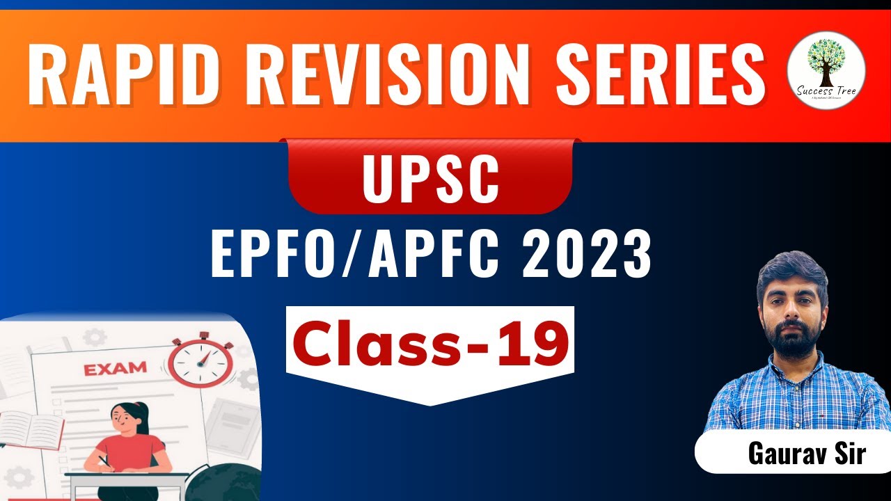 Rapid Revision Series | English | Class 19 | UPSC EPFO/APFC 2023 ...