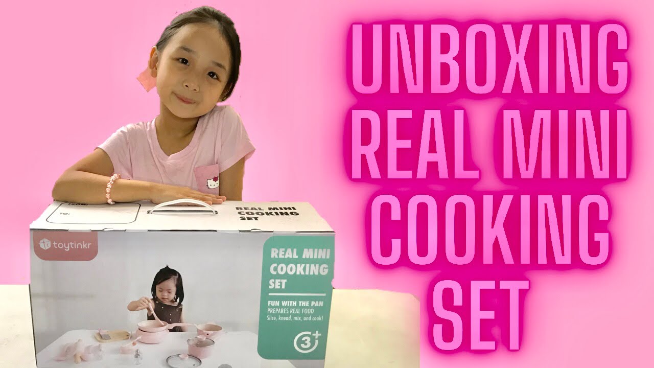 My Real Mini Cooking Set ️ ️ ️ - YouTube