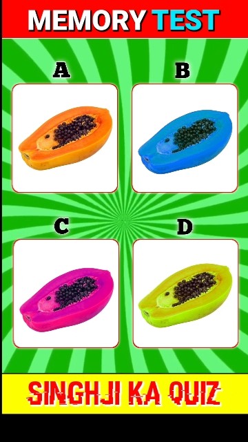 Test Your Memory Power || Test Your Eyes Power || Eye test Colour ...