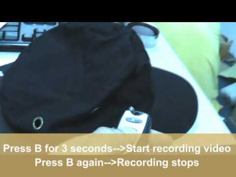 How To Make Videos W/ DVR Pinhole Video Camera Hidden IN A HAT - YouTube