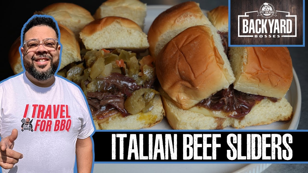 Italian Beef Sliders | Pit Boss Grills - YouTube