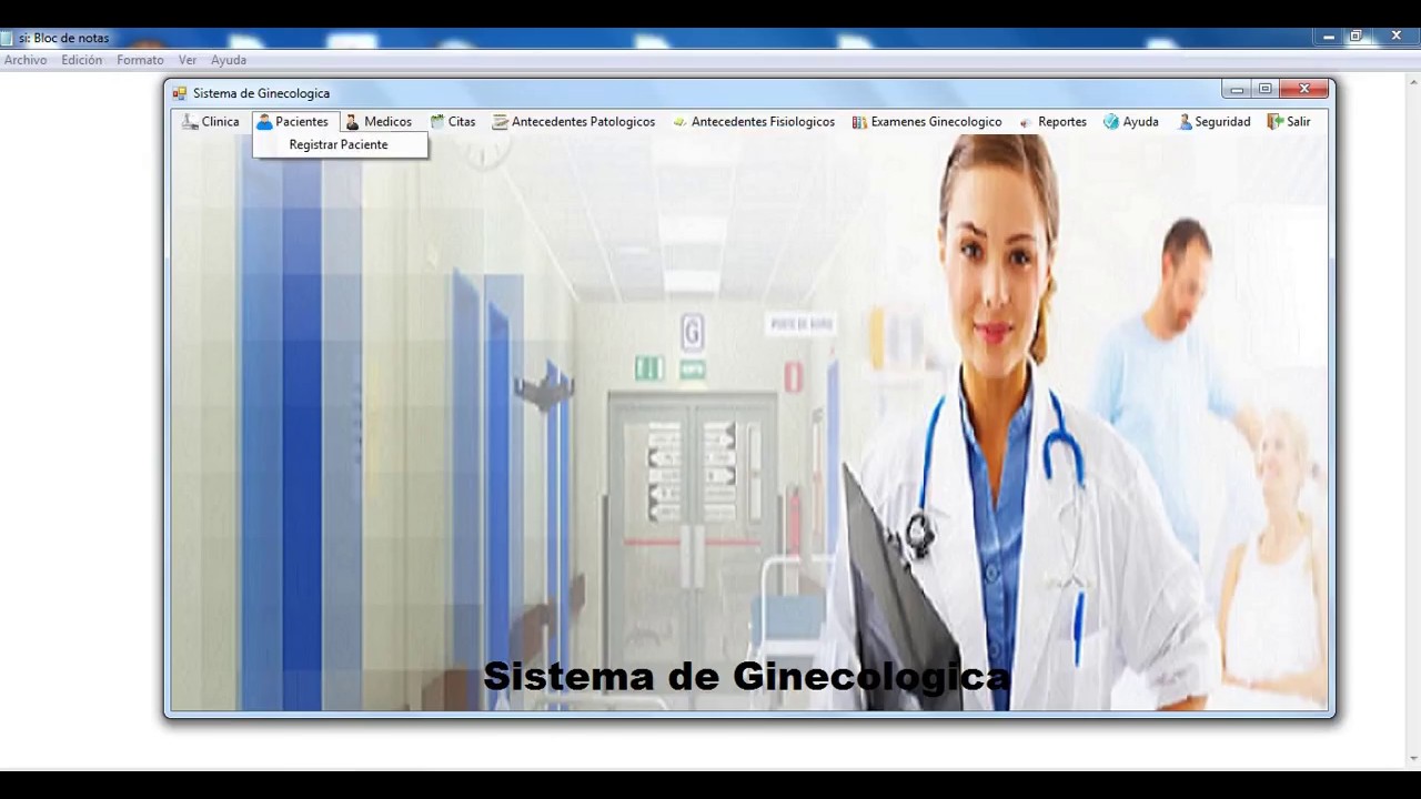 SISTEMA DE CLINICA VISUAL STUDIO - YouTube