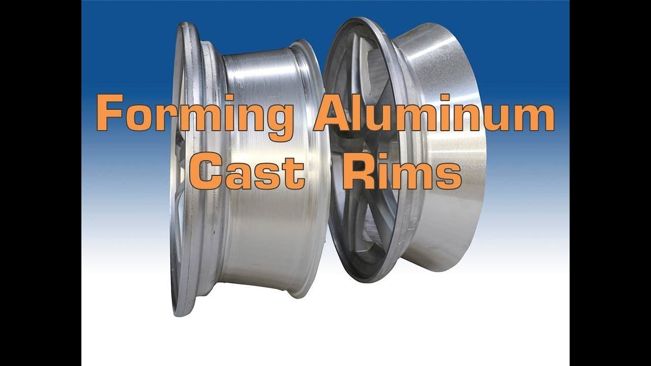 Forming Aluminum Cast Rims - YouTube