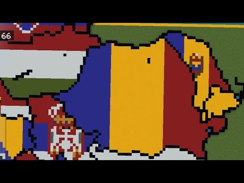 How to make Romania and Moldova at Minecraft tutorial - YouTube