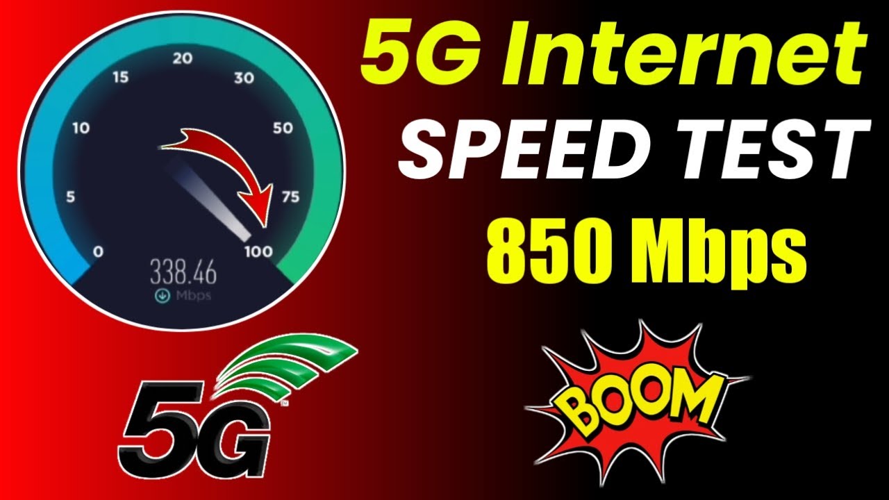 5G Network Internet Speed Test || 5G Network 1 Second me kitana Speed ...
