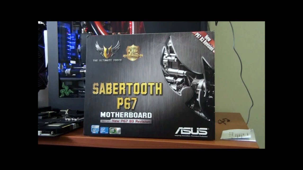 Asus Sabertooth P67 Review Part 1 of 3 - YouTube