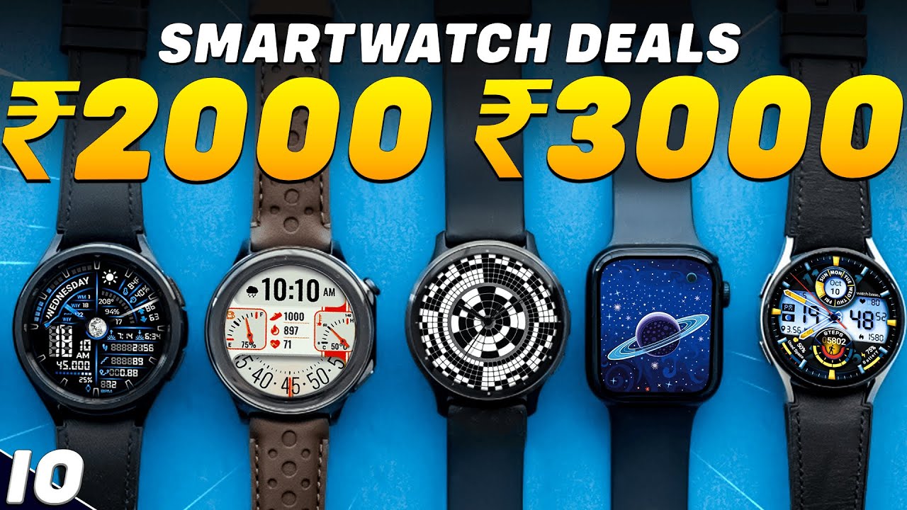 2024's Latest Best Smartwatch Under 2000, 3000💥Best Smartwatches Under ...