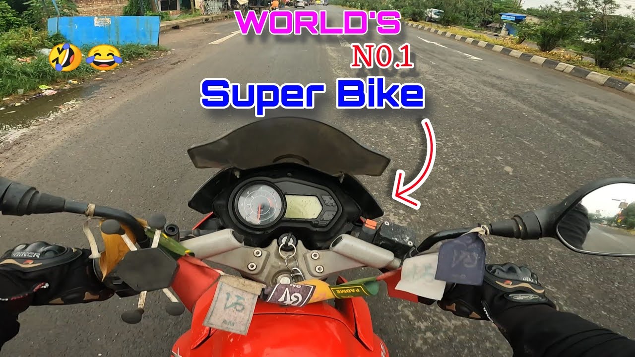 Worlds NO.1 Super Bike Ride in FIRST (1st) Time🤣😂 - YouTube