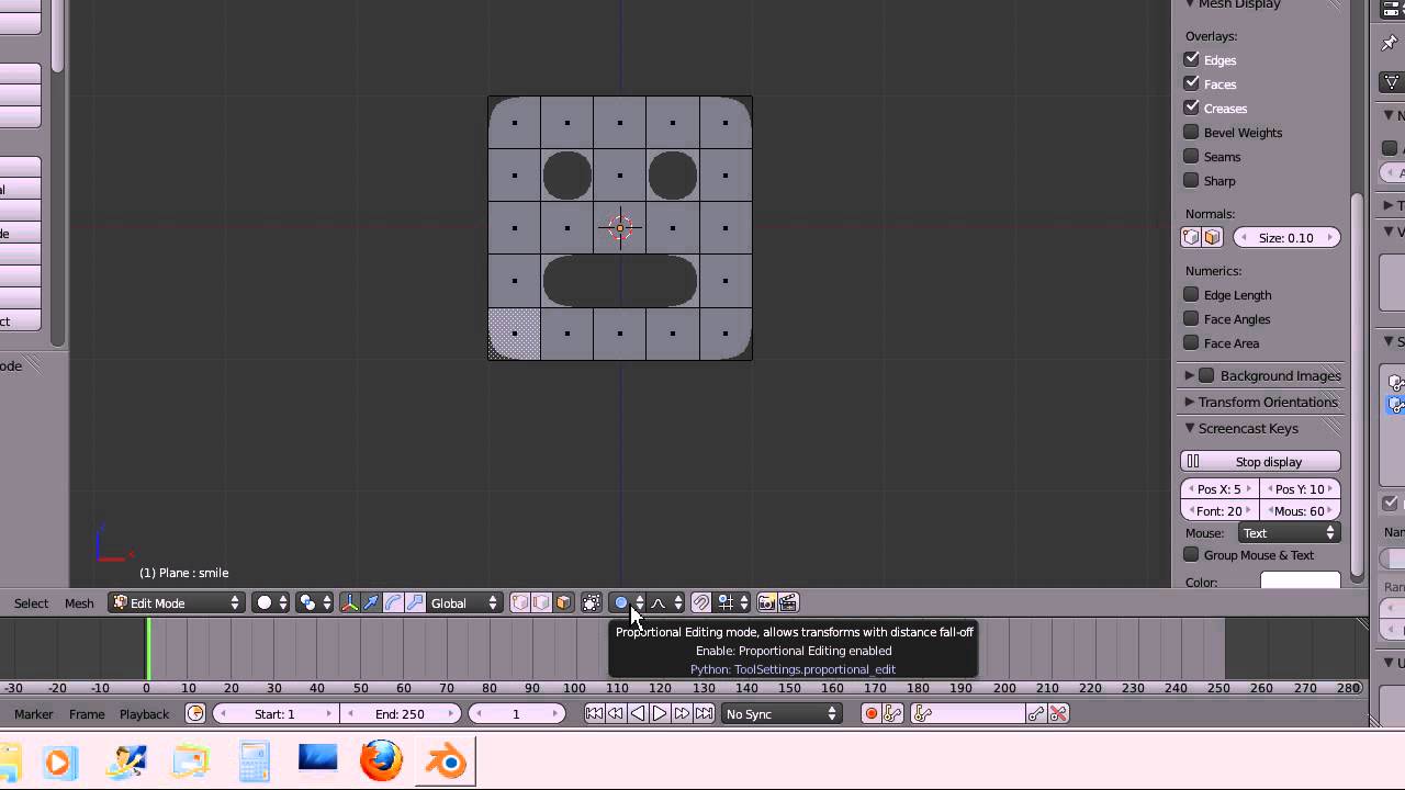 Andy's Step By Step Blender Tutorial 3 - Shape A Smiley Face - YouTube