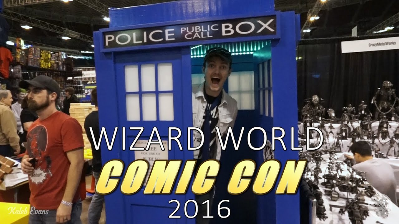 COMIC CON 2016 WIZARD WORLD, ST LOUIS - YouTube