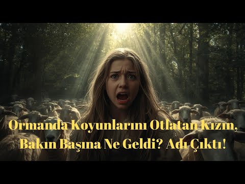 ORMANDA KOYUNLARINI OTLATAN KIZIN, BAKIN BAŞINA NE GELDİ? ADI ÇIKTI!