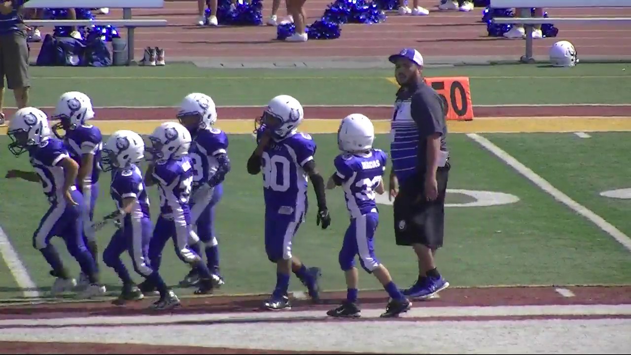 8u Stockton Razorbacks vs Lodi Colts 2nd Half - YouTube