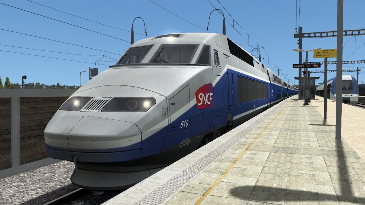 Train Simulator 2019 | TGV Reseau Duplex | Happy New Year 2019 ...